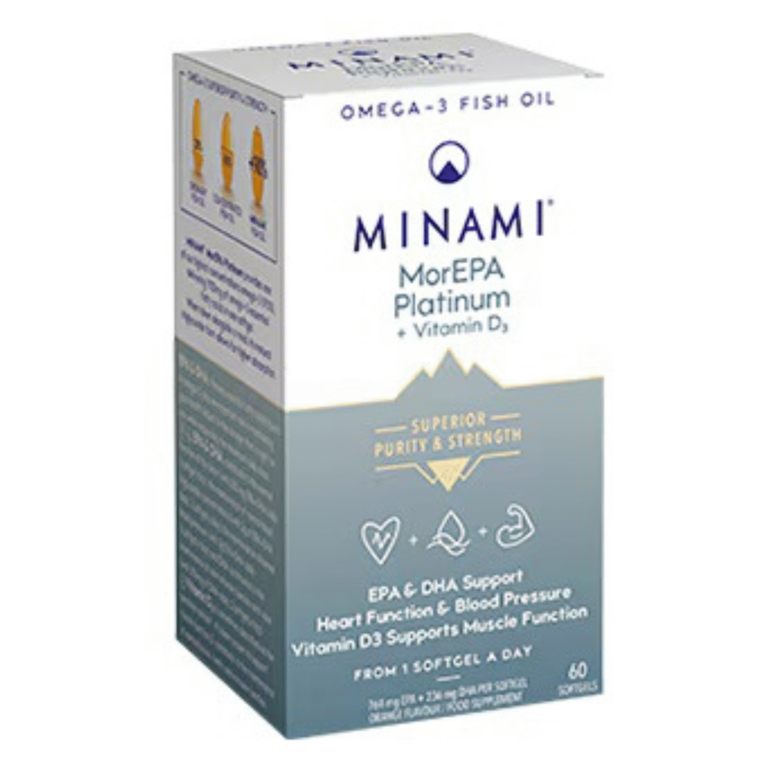 MINAMI MorEPA Platinum Elite - 60 Softgels